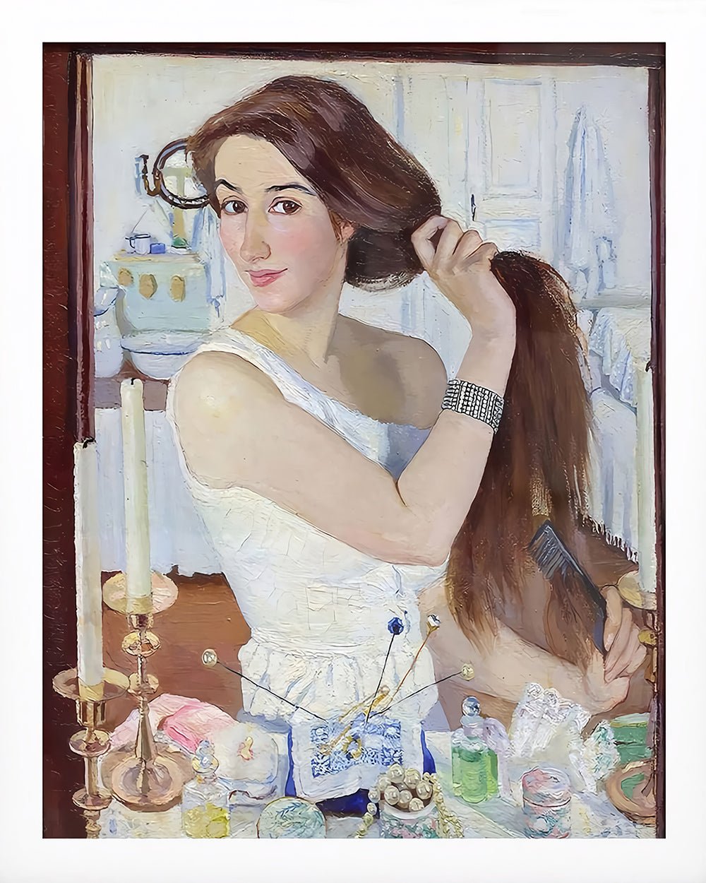 Portrait at the Dressing Table – Poster Master