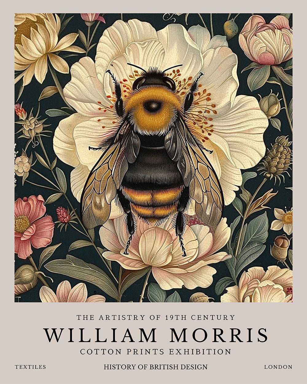 William Morris - Bumble Bee – Poster Master