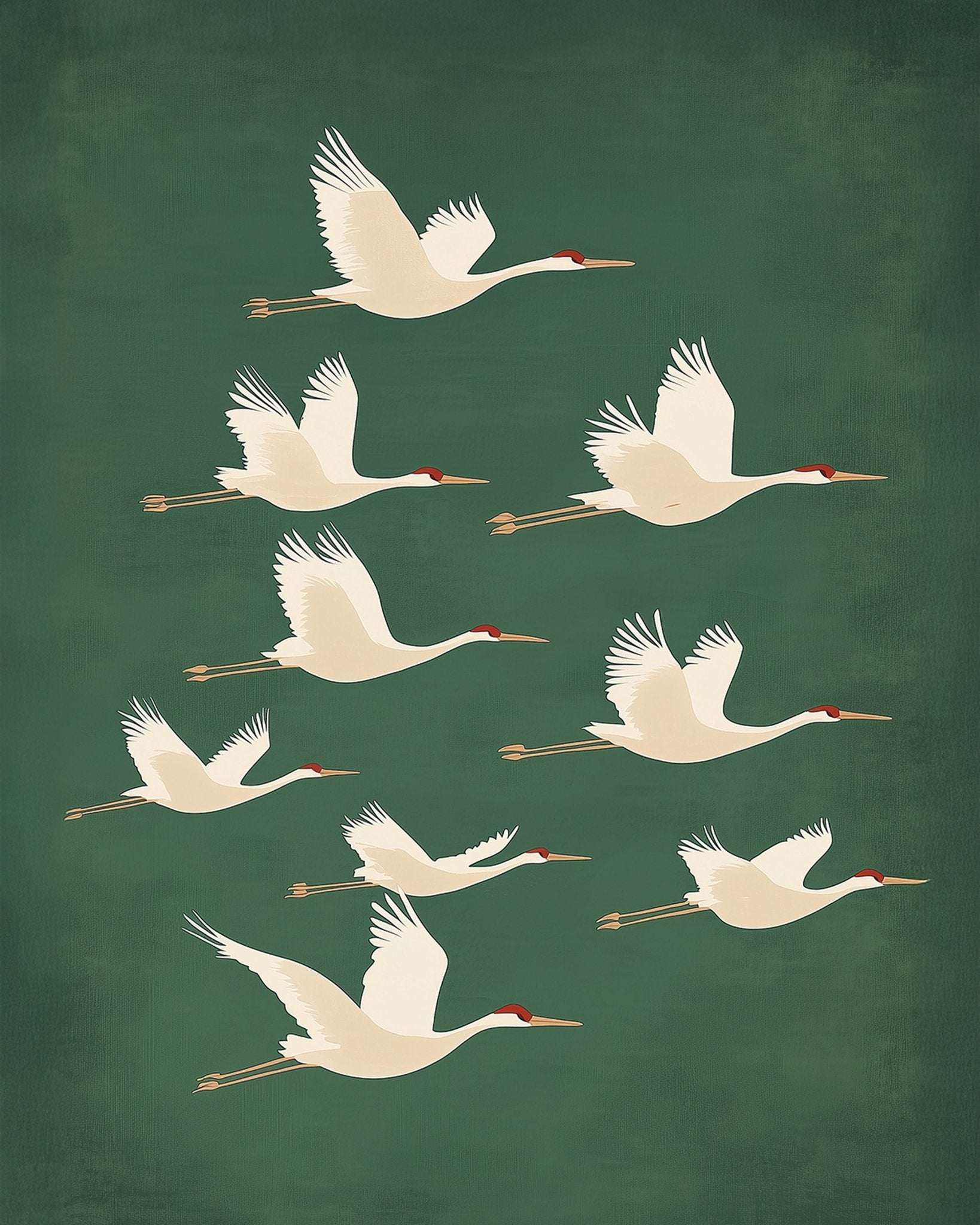 Cranes in Flight – Poster Master